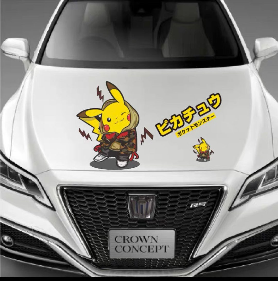 Pokemon Car Stickers, Vinyl Decal, Window Decorations - Etsy