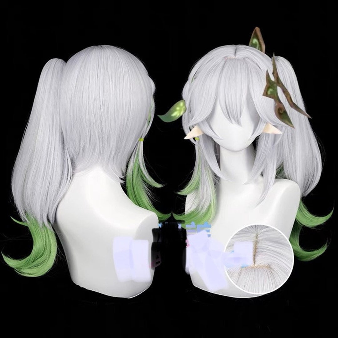 Genshin Impact Nahida Wig Cosplay Costume Etsy Uk