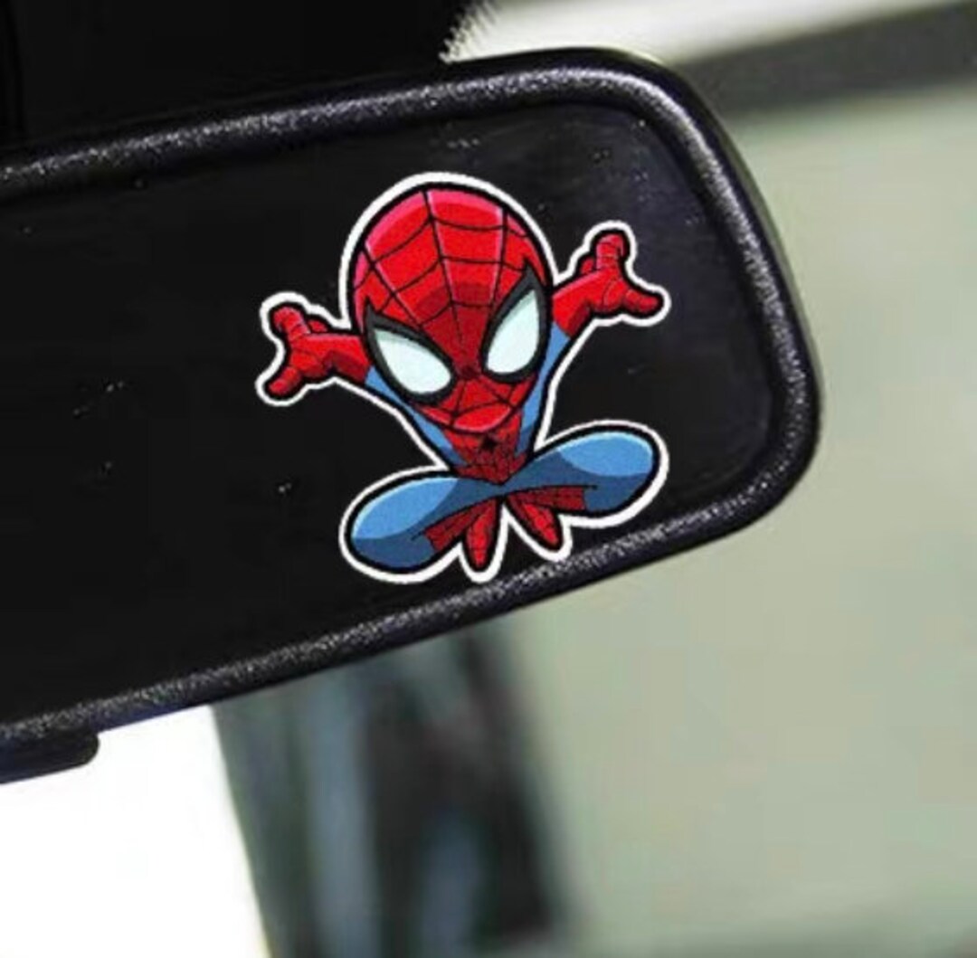 Spiderman Charater Car Stickers, Vinyl Decal, Window Decorations - Etsy