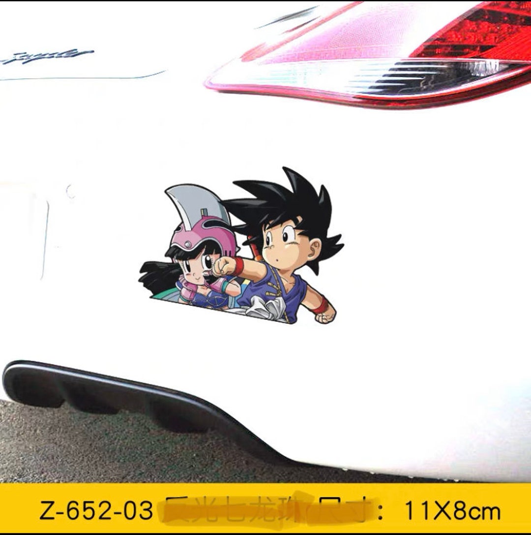 Dragon Ball Car Stickers, Vinyl Decal, Window Decorations - Etsy