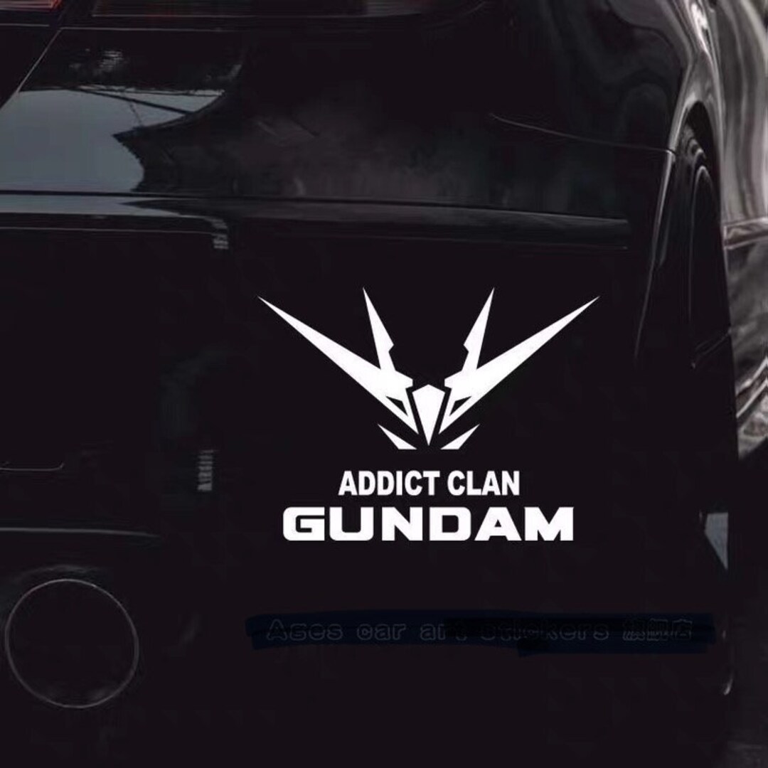 Gundam Car Stickers, Vinyl Decal, Window Decorations - Etsy