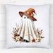 Fall Floral Ghost PNG | Cute Halloween Ghost Clipart | Autumn Witch ...