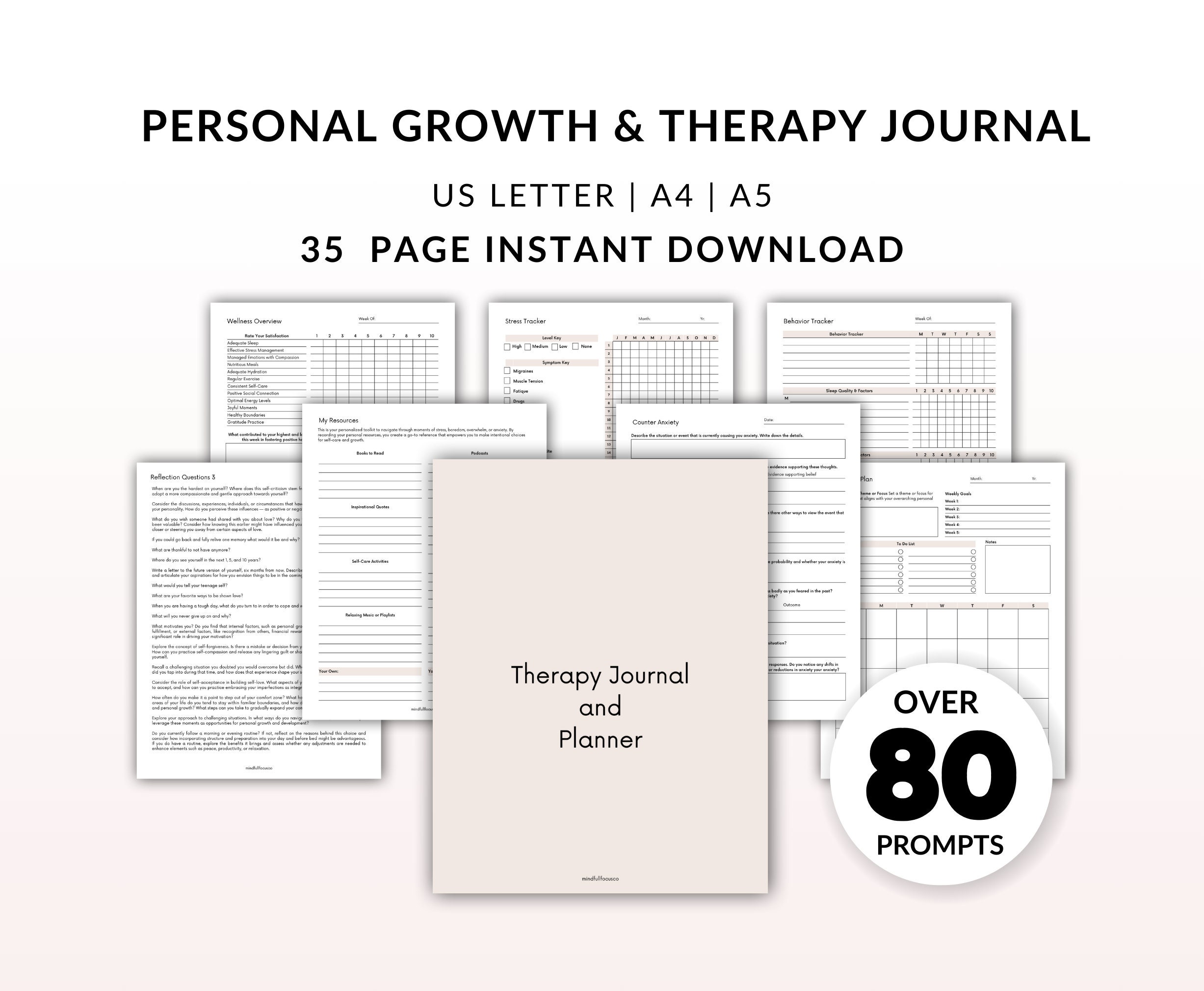 Therapy Journal, Journal Prompts, Self Help, Mental Health, Journal ...