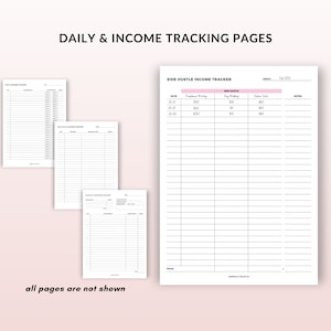 Printable Expense Tracker, Budget Binder Inserts, Spending Tracker ...
