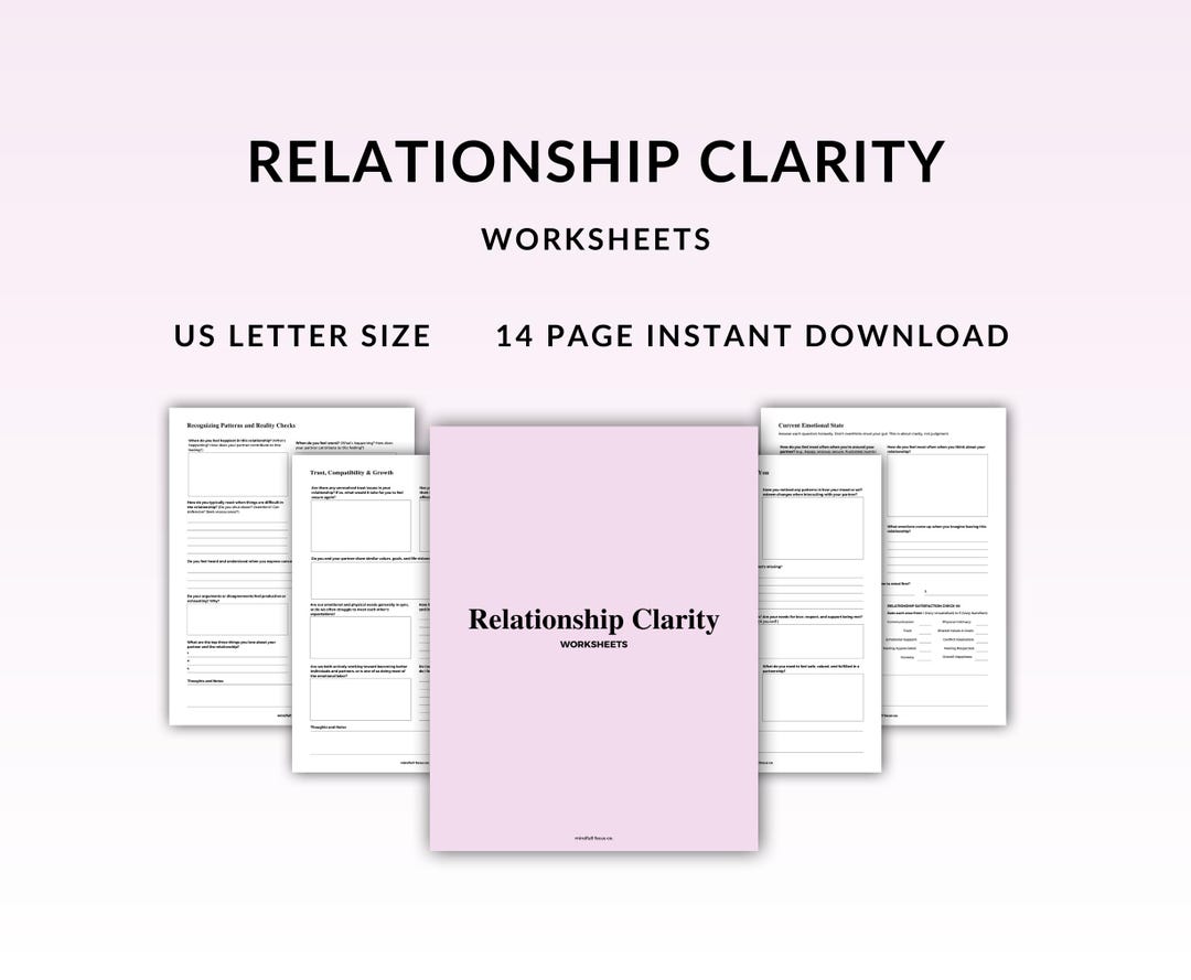 Relationship Processing Relationship Journal Couples Self Reflection