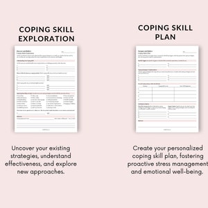 Coping Skills, Coping Skills Worksheets, Self Help, Therapy Tool ...