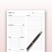 Printable To-do List Task Tracker, Daily To-do List, Work Planner ...
