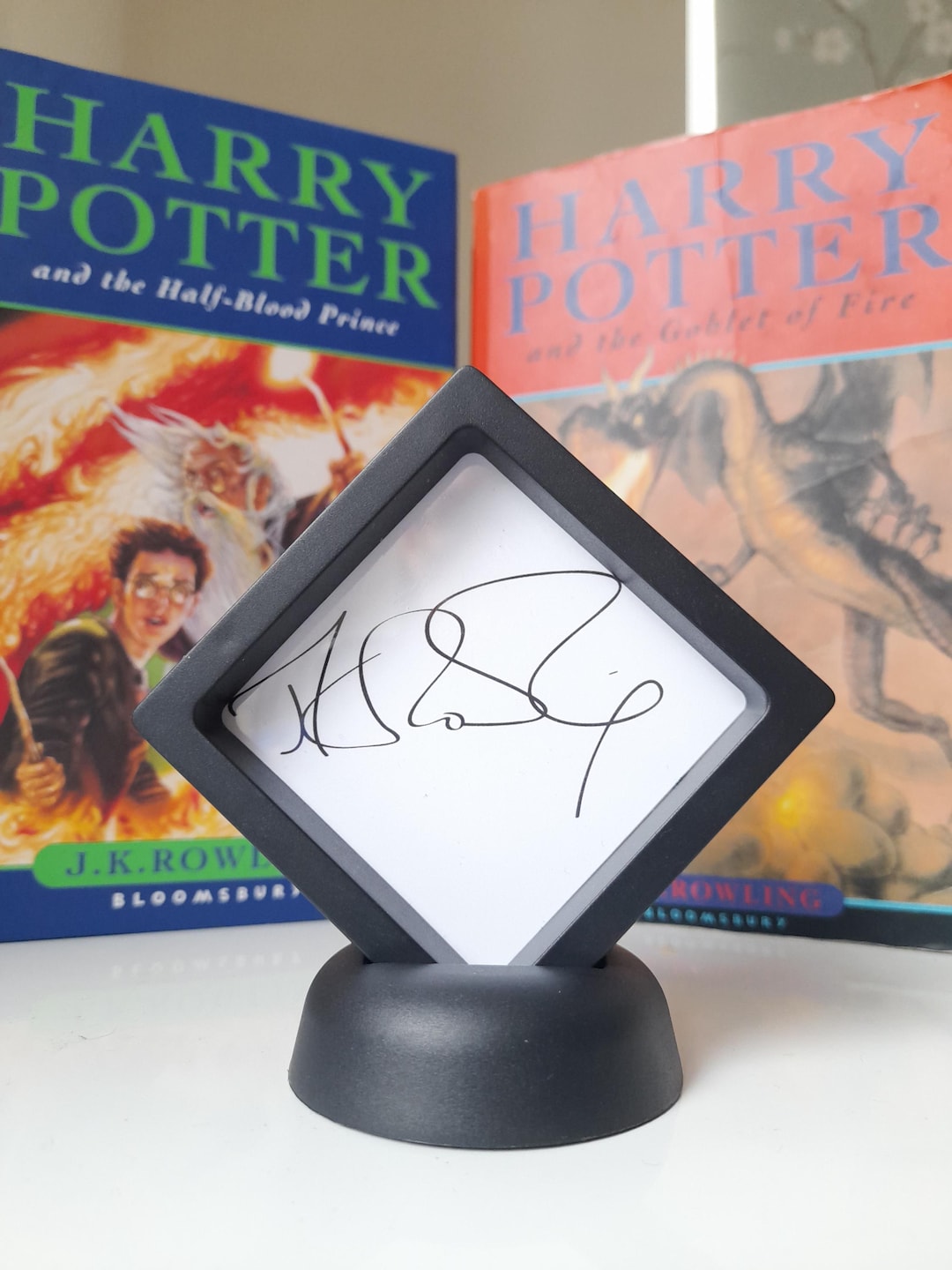 A Beautiful JK Rowling Autograph, Wonderfully Presented in a ...