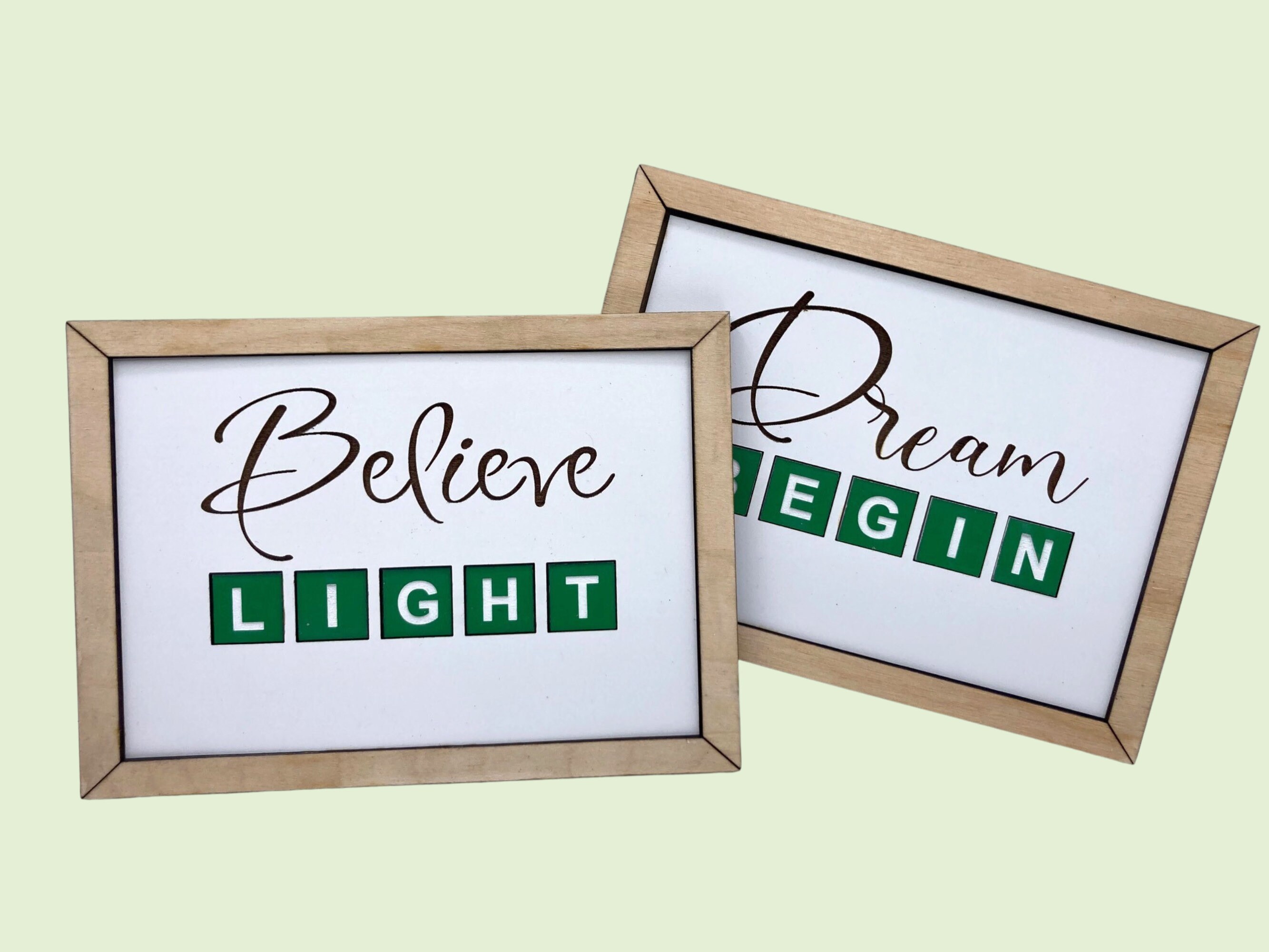 Custom Wordle Gift Plaque With the Wordle Word of Your Choice - Etsy