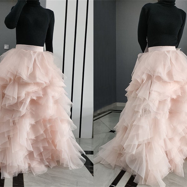 Layered Tulle Skirt - Etsy