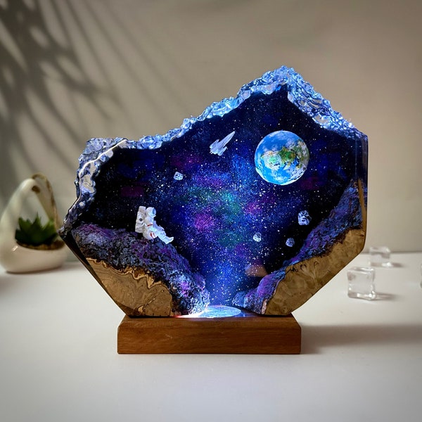 Space Lamp - Etsy