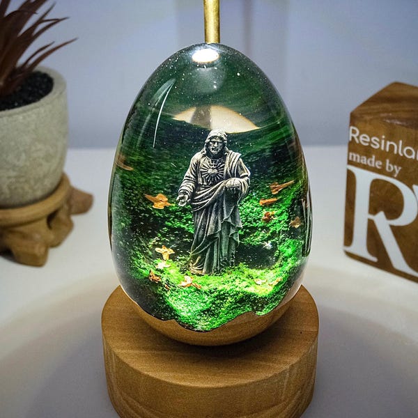 Jesus Lamp - Etsy