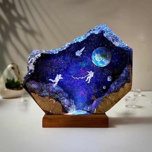 Space Lamp - Etsy