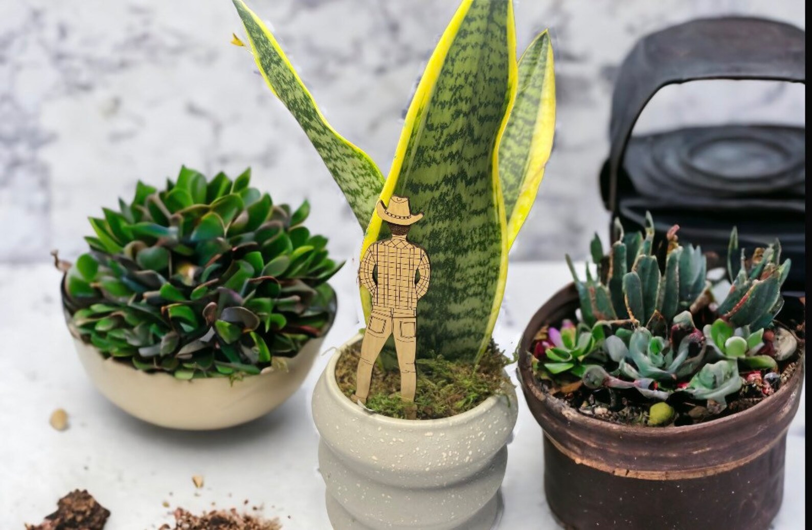 Cowboy Peeing Plant Stake/funny Plant Stake/gift Idea for Her/mother’s ...