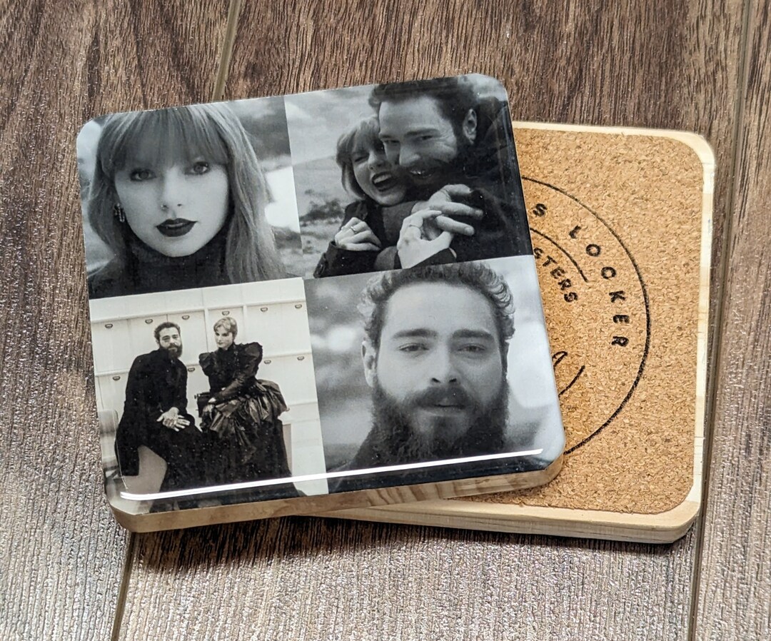 JUMBO Taylor Swift Fan Art Coaster: Fortnight Quad Frame - Etsy