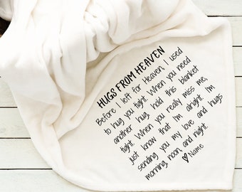 Personalized Poem Blanket - Etsy