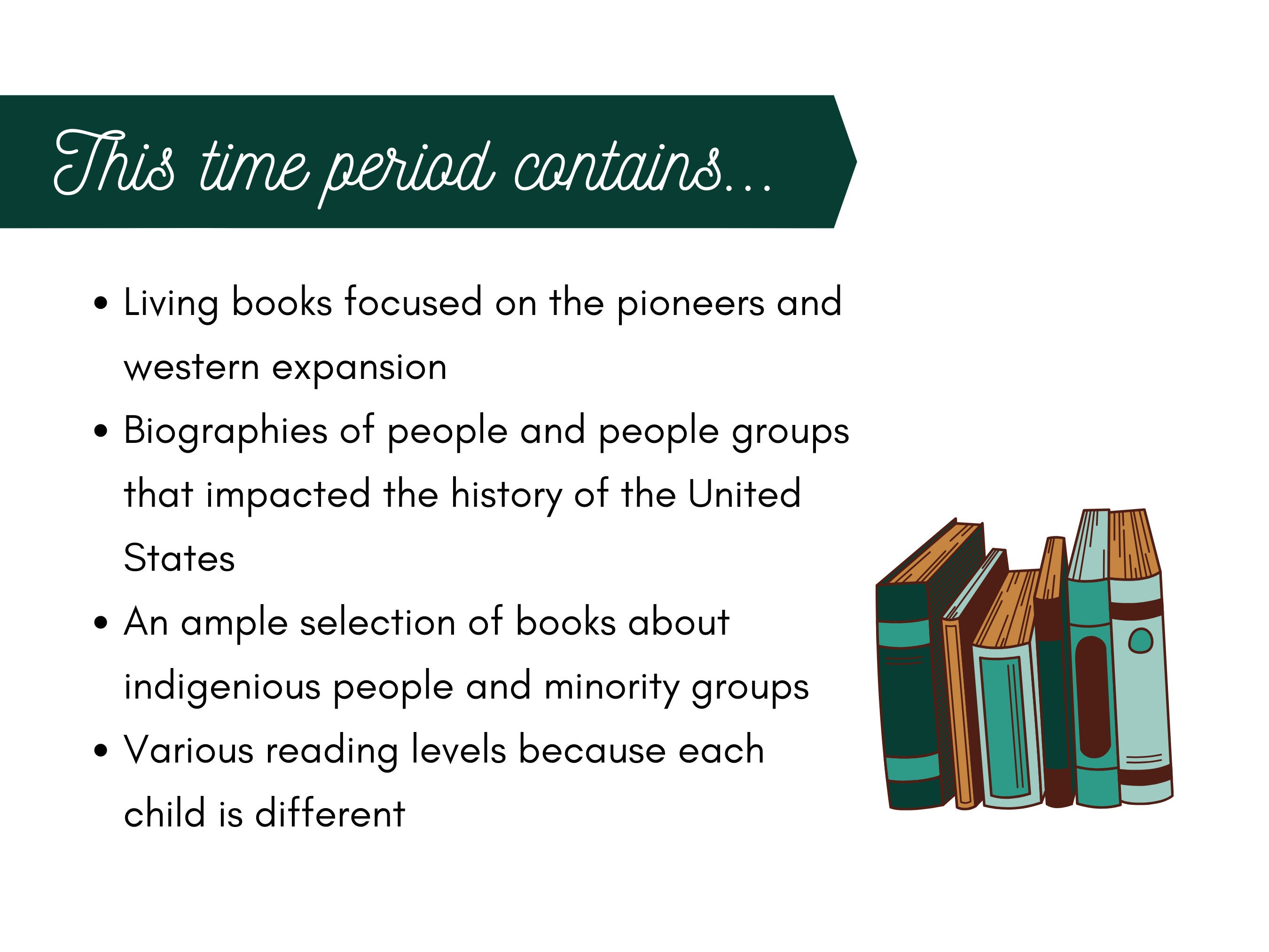 1800-1900 Living Book List American History Form 1 Charlotte Mason ...