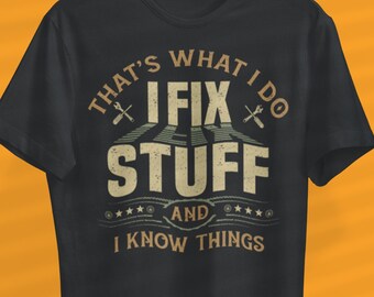 I Fix Things T Shirt - Etsy