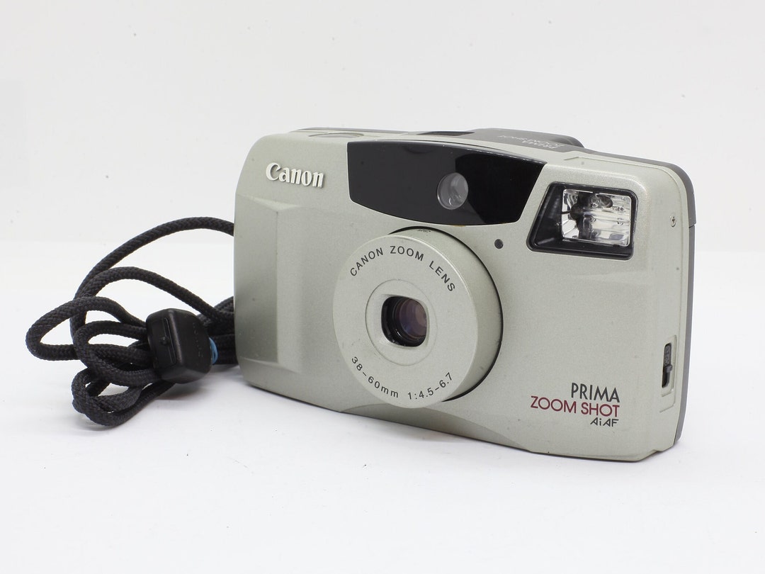 Canon Prima Zoom Shot 38-60mm F/4.5-6.7 Compact Point and Shoot Vintage ...