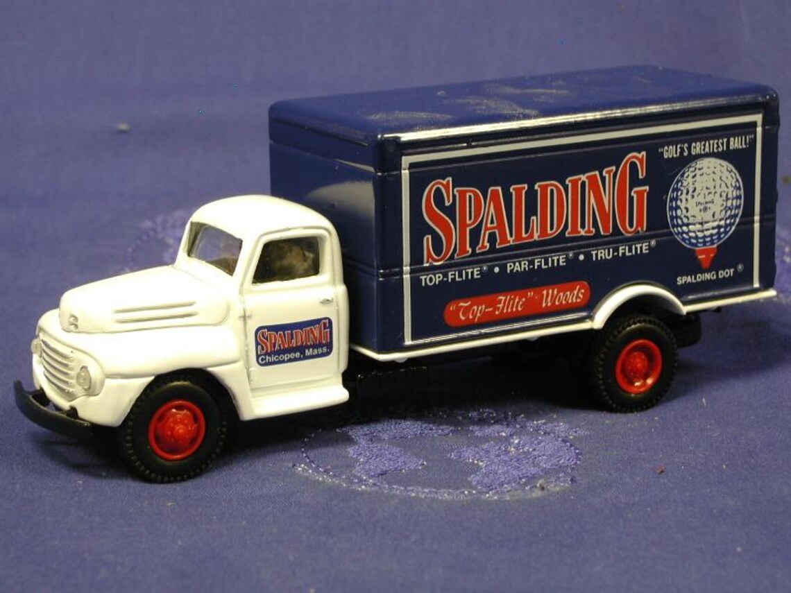 Ford F-5 Box Van for SPALDING Golf Balls in 1:64 Scale Diecast - Etsy