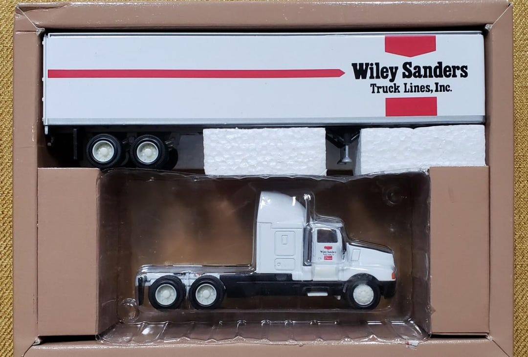 KW T600 Semi Truck - Wiley Sanders Truck Lines in 1:64 Scale Diecast - Etsy