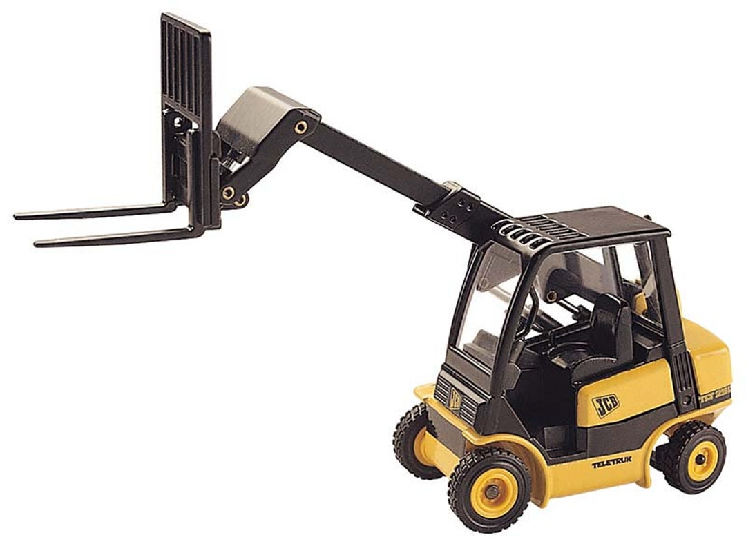 JCB Teletruck - Forklift - Joal 1:35 Scale Diecast Model - Etsy
