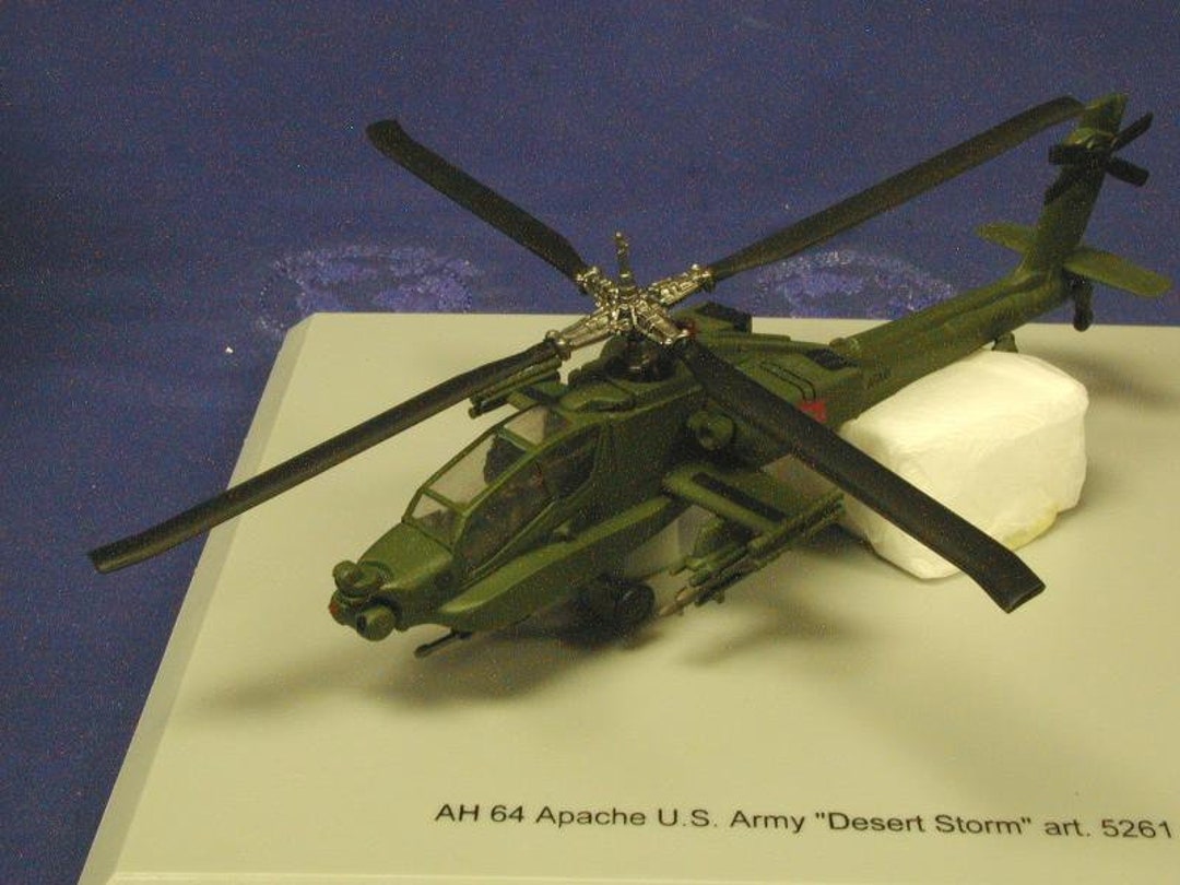 CDC Armour AH 64 Apache Helicopter US Army Desert Storm by Franklin ...