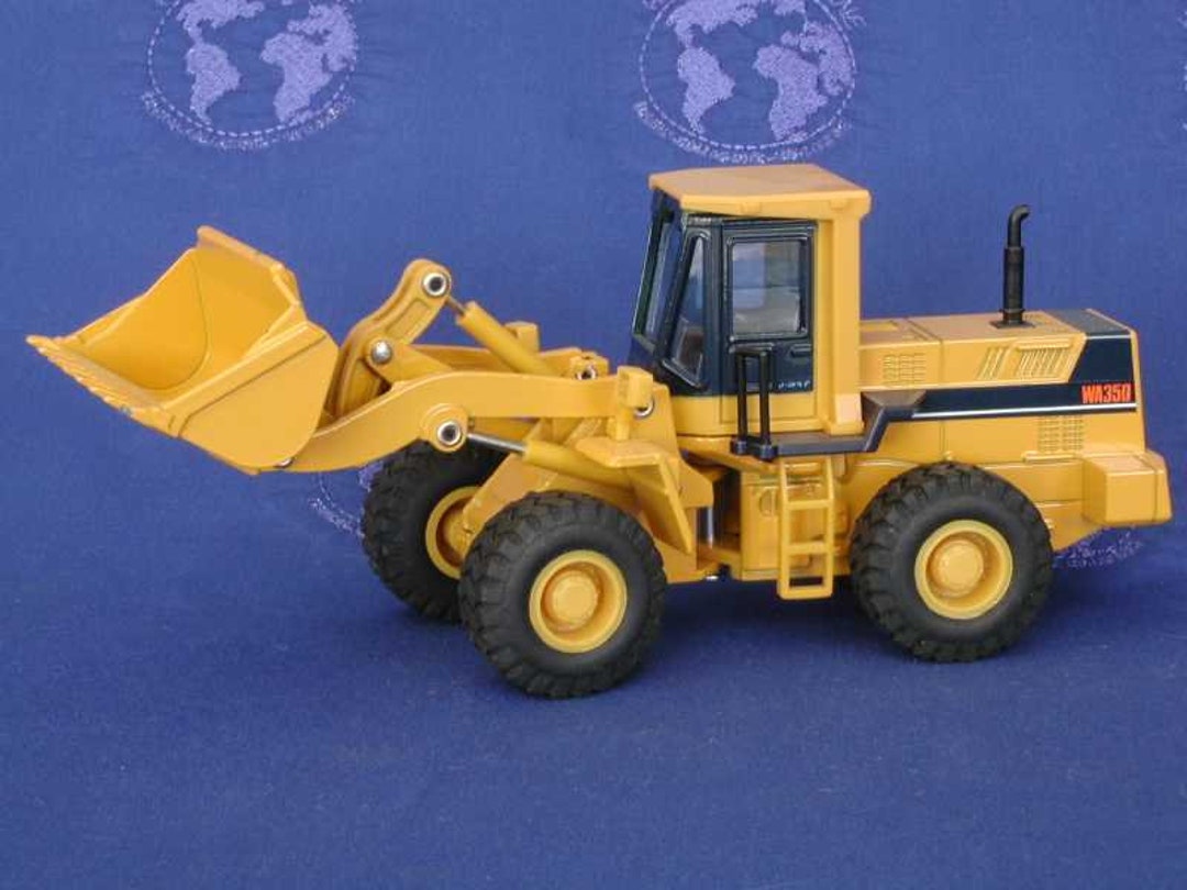 Komatsu WA350 Wheel Loader 1:50 Scale Diecast by Goodswave of Japan - Etsy