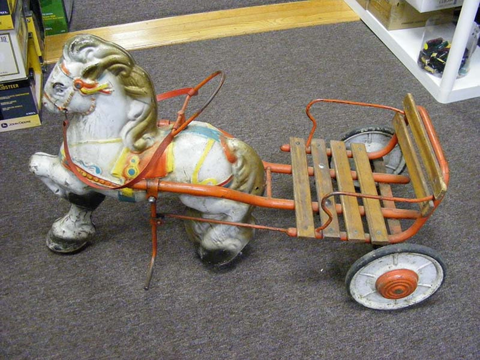 Pony Buggy Pedal Cart by Mobo Toys - Etsy