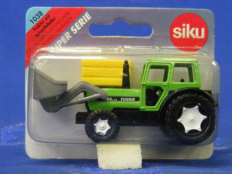 Siku - Deutz DX85 Tractor + Loader 2" Long Diecast - Etsy