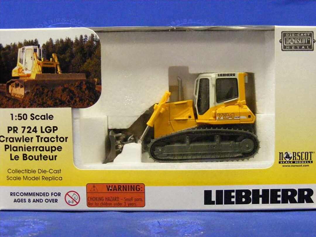 Norscot Liebherr 724 LGP Dozer 1:50 Scale Diecast - Etsy
