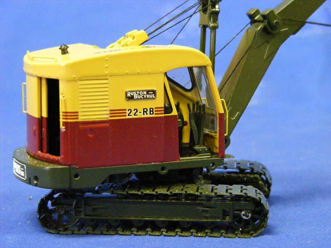 Ruston-bucyrus 22-RB Cable Hoe in 1:50 Scale Diecast Made by EMD - Etsy