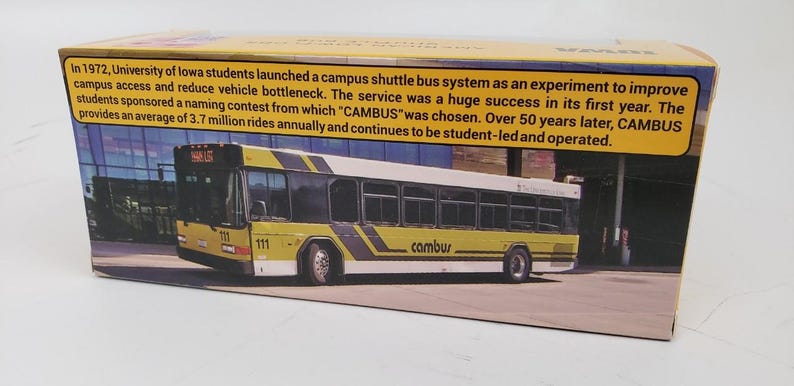 American Low Floor Shuttle Bus - CAMBUS in 1:87 Scale - Etsy