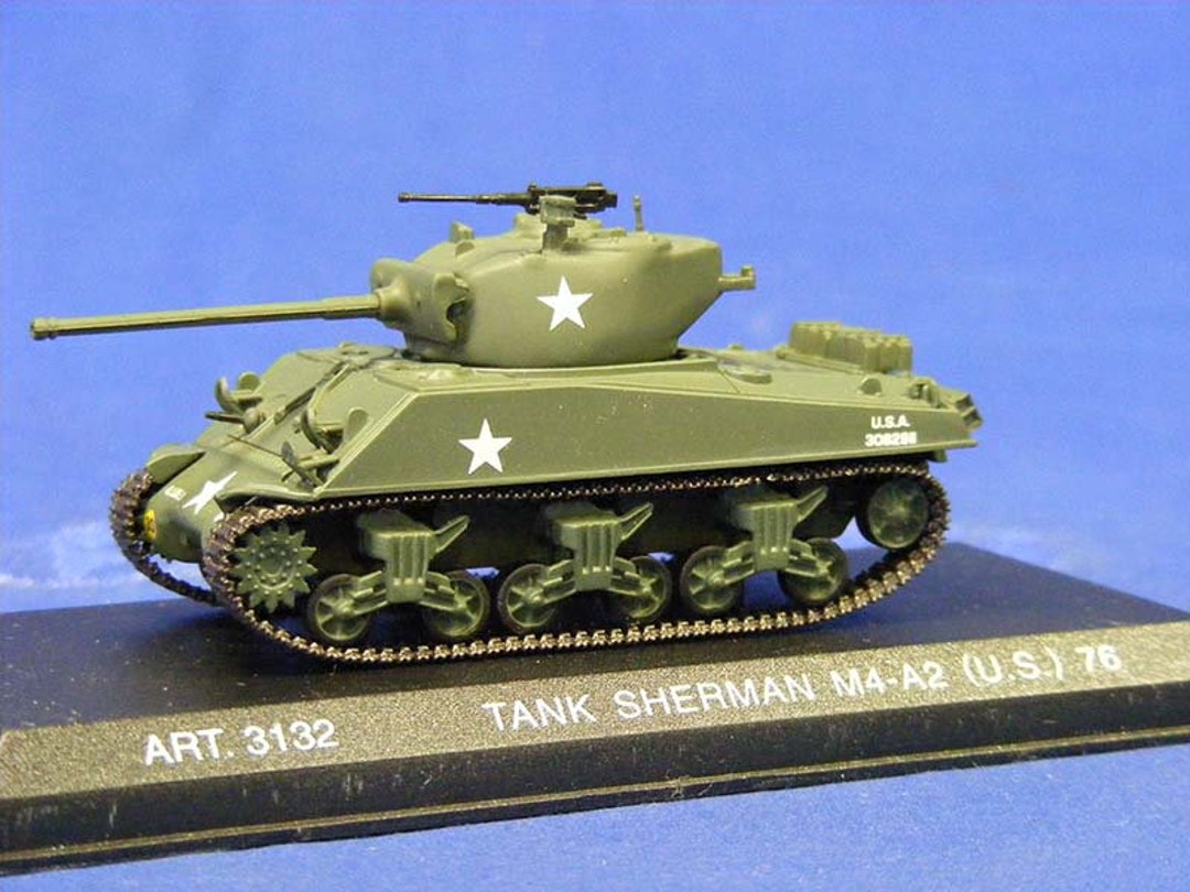 CDC Armour - Tank Sherman (U.S.) M-4 - A2(76) 1:72 Scale Diecast - Etsy