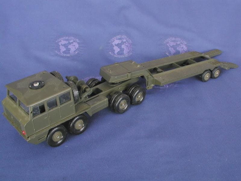 Berliet Tank Transporter Metal Wheels - Solido 1:50 Scale Diecast Model ...