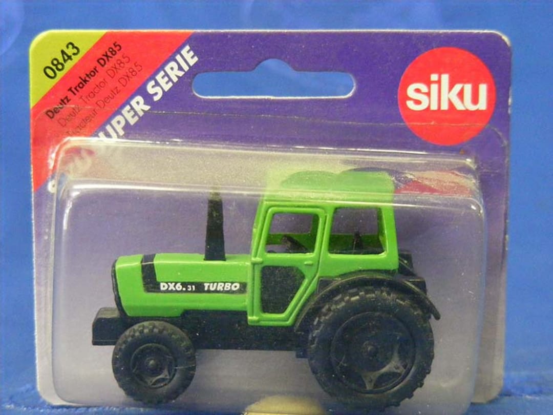 Siku - Deutz DX-85 Farm Tractor 2" in Length - Etsy