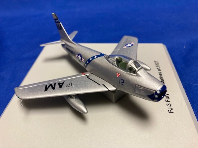 CDC Armour FJ-3 Fury Jet - US Marine Corp by Franklin Mint 1:100 Scale ...