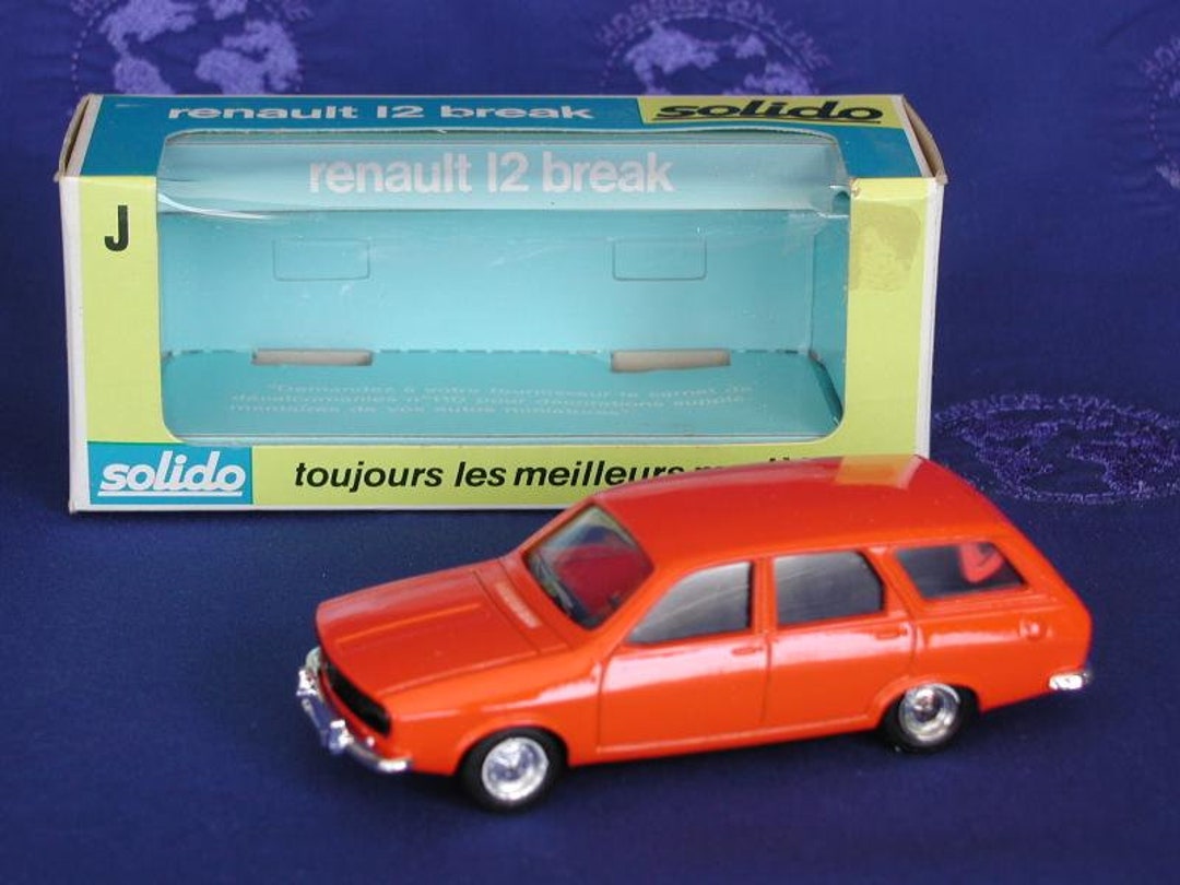 Renault 12 - Solido 1:43 Scale Diecast - Etsy
