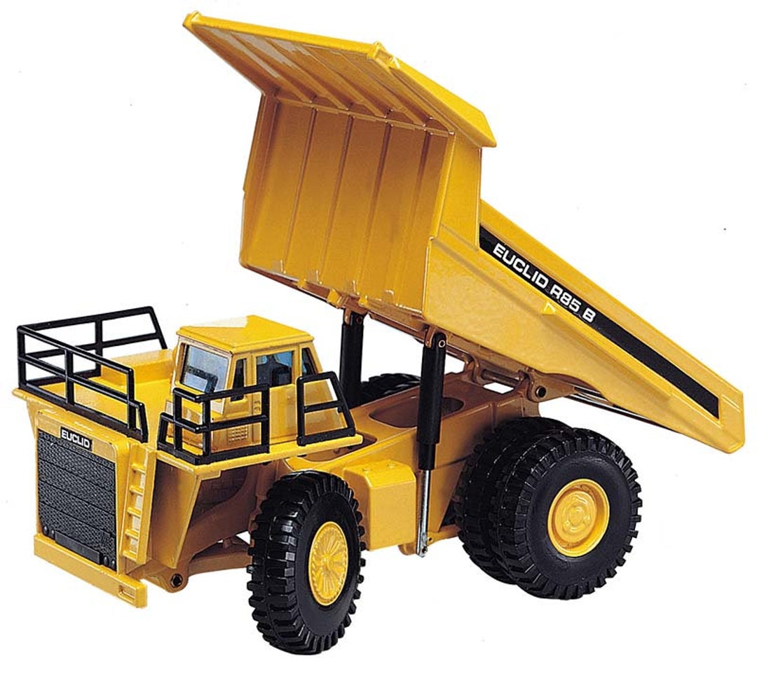 Euclid R-85 Mine Dump Yellow - Joal 1:50 Scale Diecast Model - Etsy