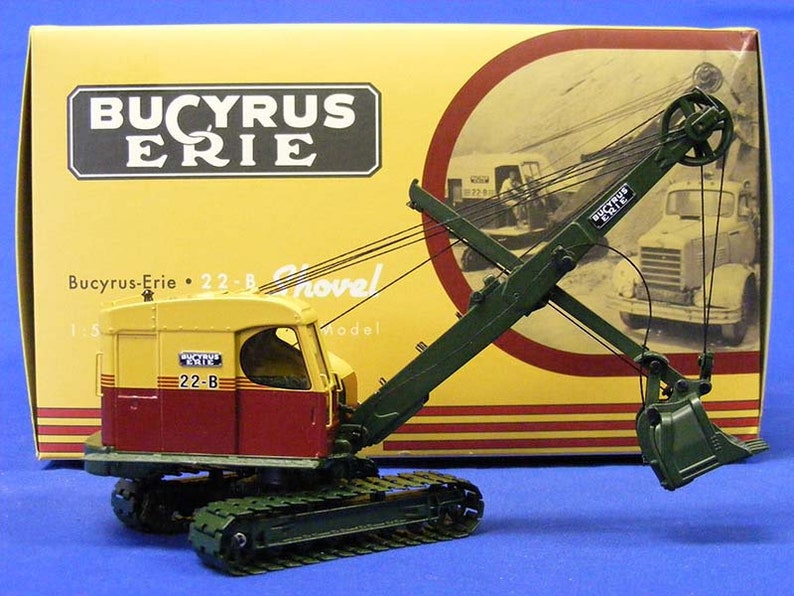 Bucyrus-erie 22-B Cable Shovel (LE 2000) 1:50 Scale Diecast by EMD - Etsy