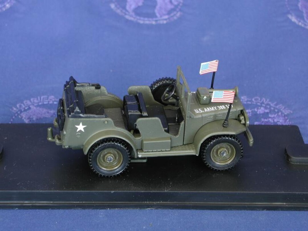 Dodge WC56 Command Car, US Army in 1:50 Scale Diecast by Verem - Etsy