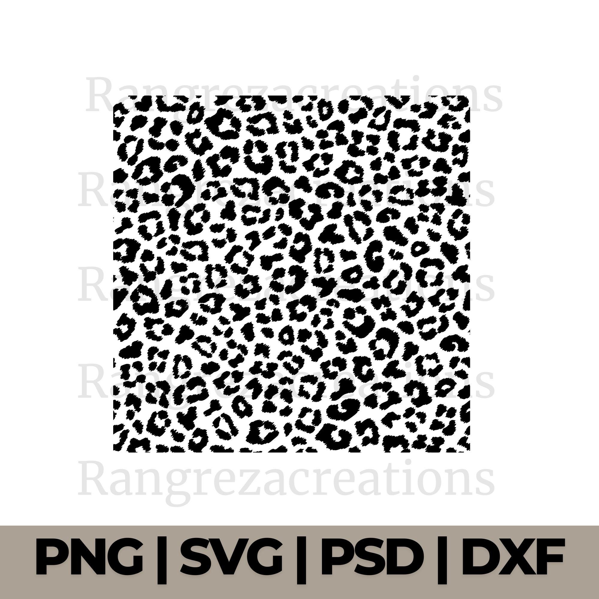 Leopard Print Pattern Svg Bundle ,leopard Pattern Svg Repeating Pattern ...