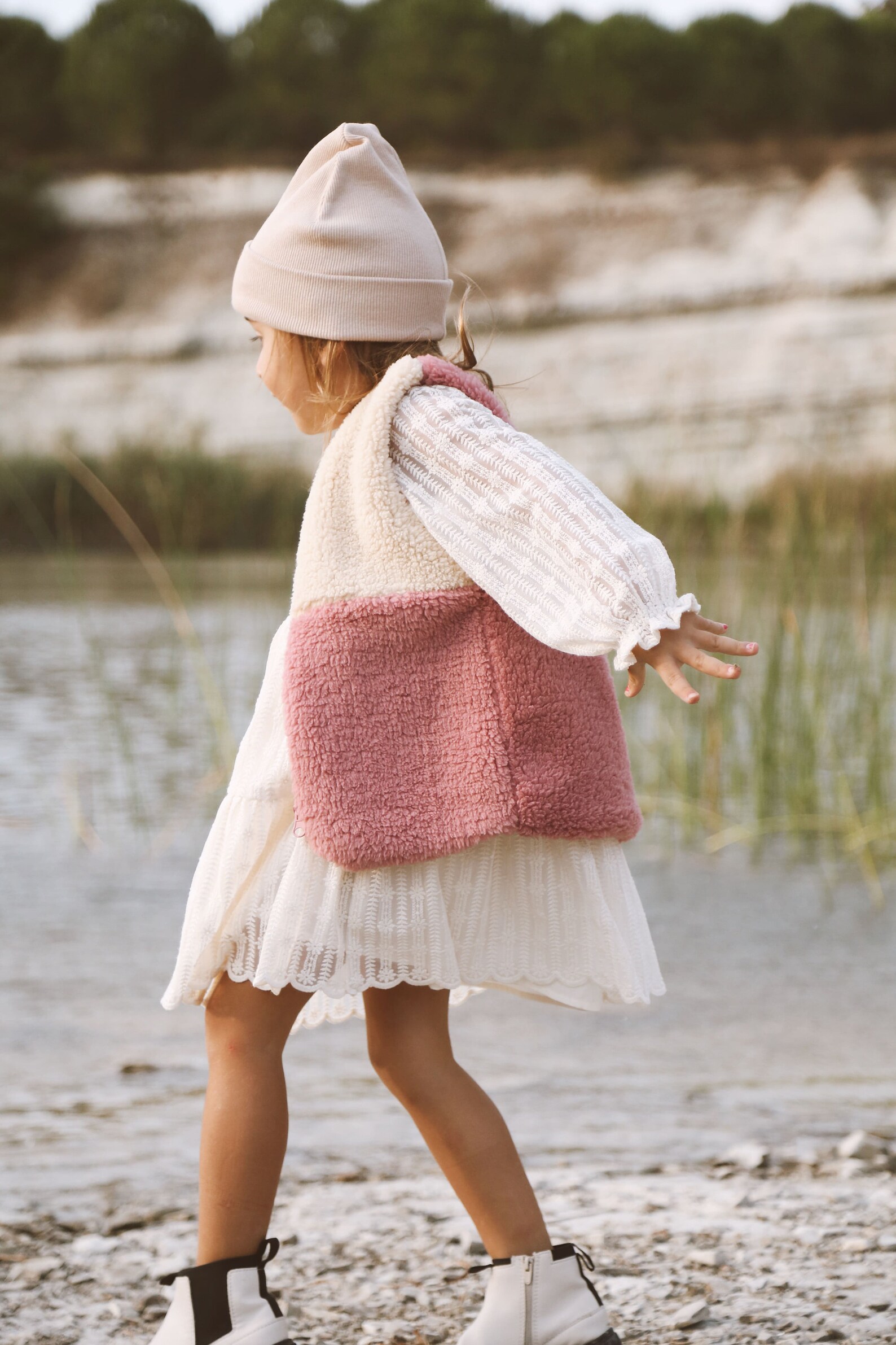 Teddy Vest Teddy Warm Vest Winter Vest Boys Girls Fleece Unisex - Etsy