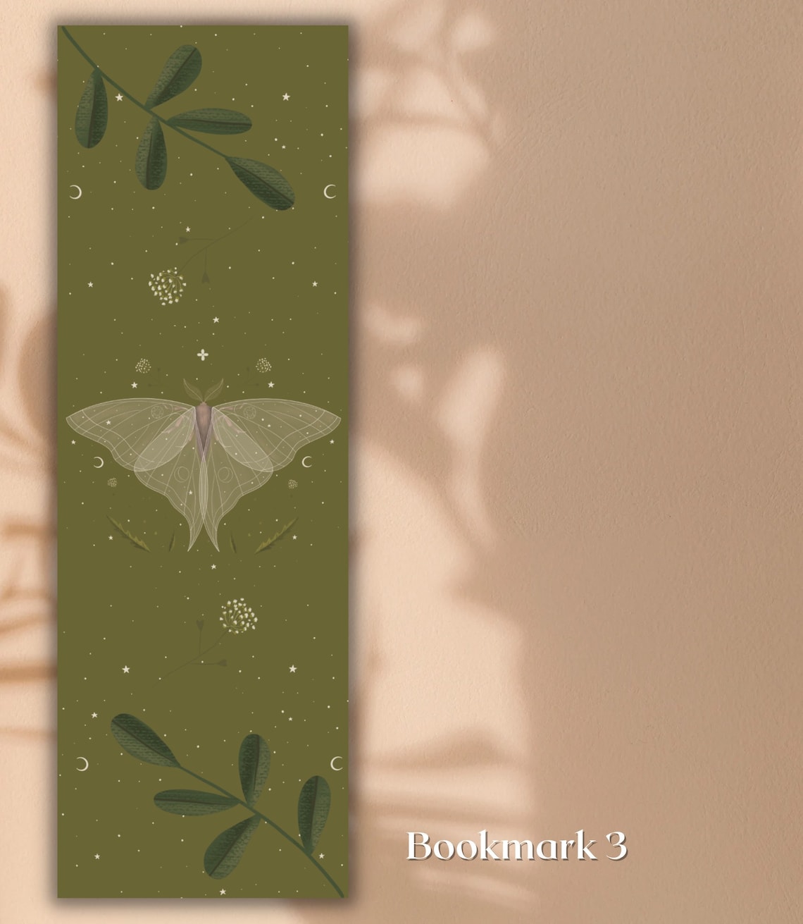 Magical Moth Printable Bookmarks Set of 3 Print at Home - Etsy UK