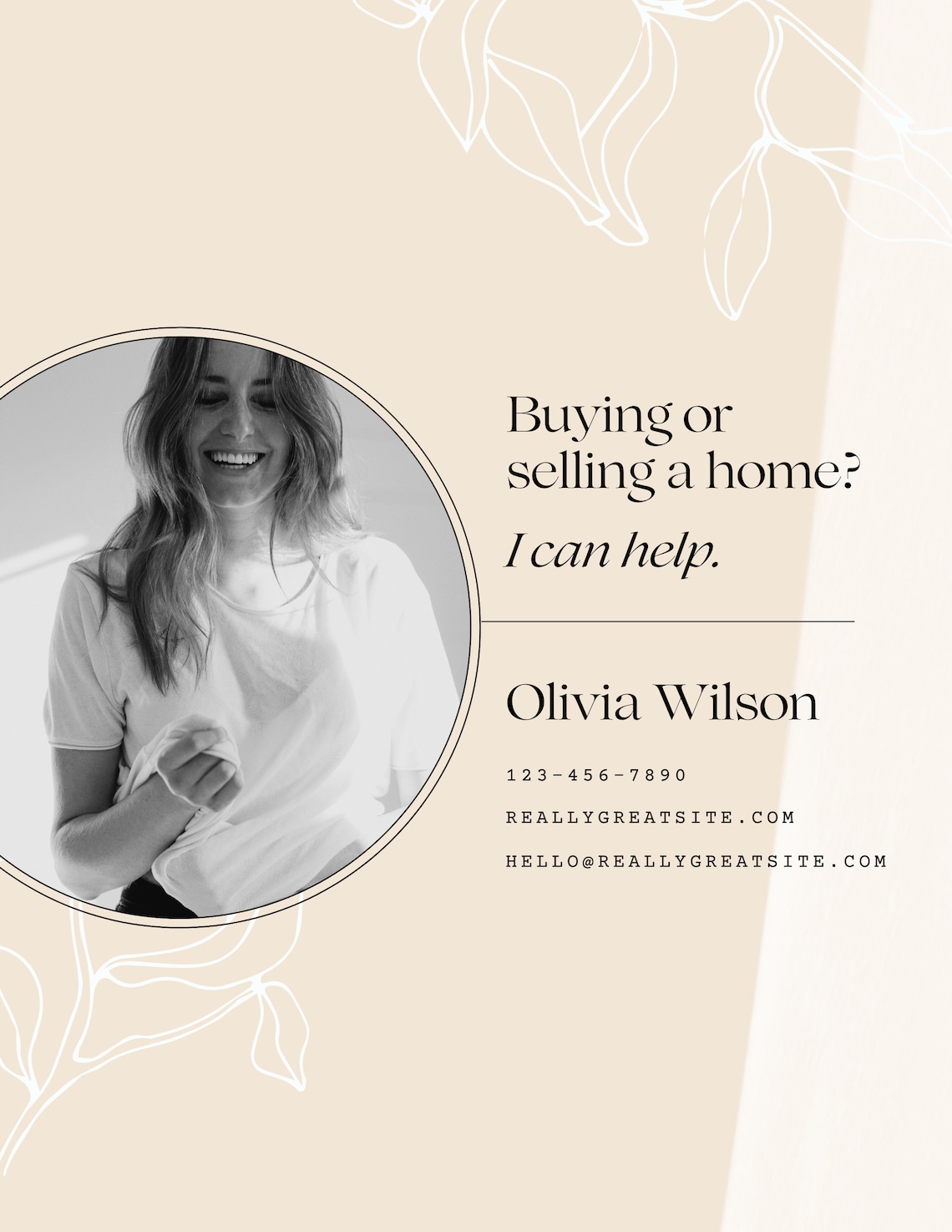 About Me Realtor, About Me Page, Real Estate Bio, About Me Template ...