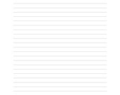 Notes Page Printable Lined Note Paper Notes Page Planner - Etsy