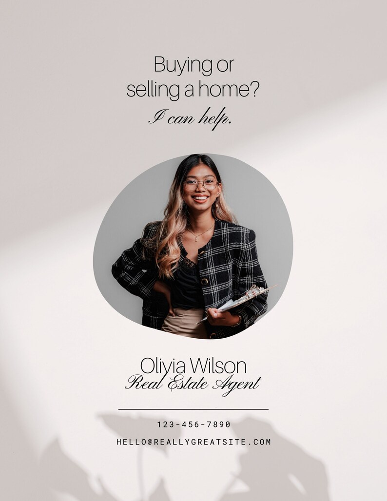 About Me Realtor, About Me Page, Real Estate Bio, About Me Template ...