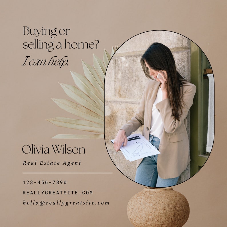 About Me Realtor, About Me Page, Real Estate Bio, About Me Template ...