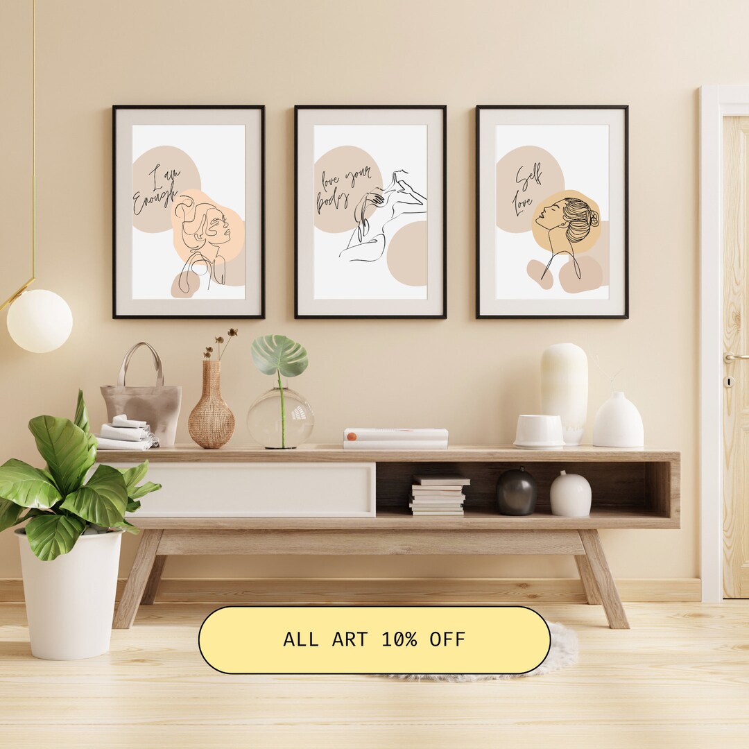 Women Line Art Bundle, Digital Download, Wall Art, Digital Print, Home ...