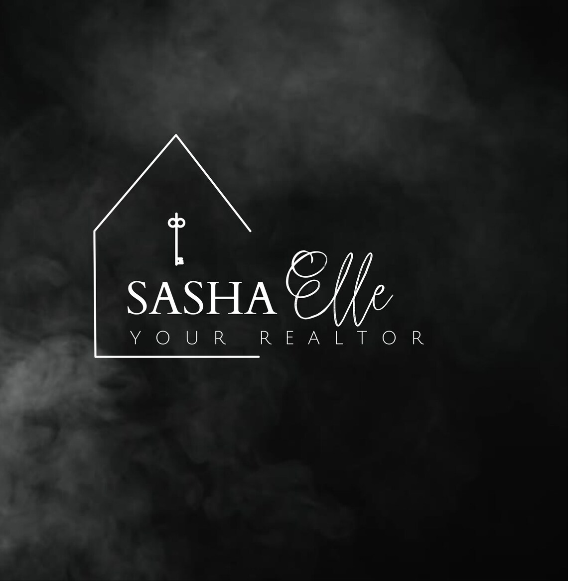 Editable Logo Design, DIY Real Estate Logo, Elegant Realtor Logo ...